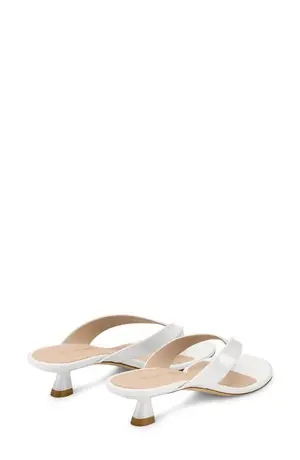 STUART WEITZMAN Rio Sleek Sandal - Blanco