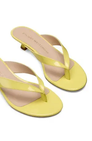 STUART WEITZMAN Rio Sleek Sandal - Citrine