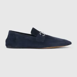 Gucci S Ragazzo Horsebit Loafer - Blue