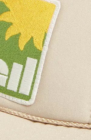 FRIDAY FEELIN’ Soleil Sun Trucker Hat - Tan
