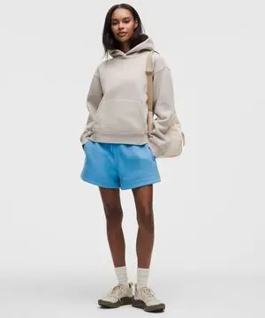 Lululemon Steady State Superloft Hooded Sweatshirt - Downtown Tan