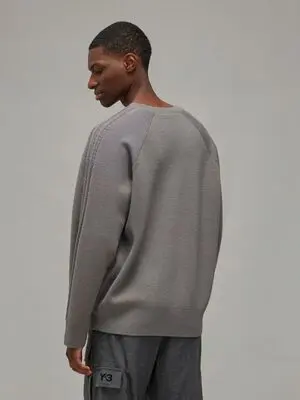 Y3 3s Knit Crew Sweater