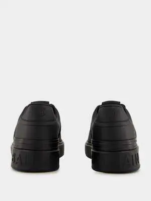 Balmain B-court Calfskin Trainers