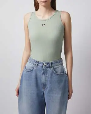 CLOEYS Heart Tank Top