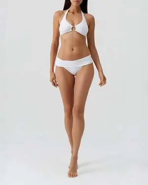 Melissa Odabash Brussels Bikini Bottom - White