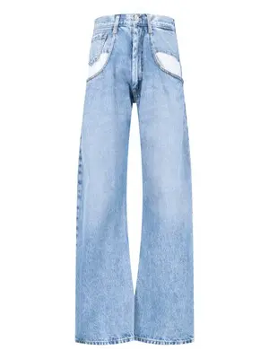 MAISON MARGIELA Four Stitches" Straight Jeans - Blue
