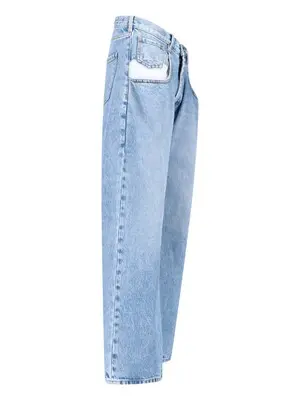 MAISON MARGIELA Four Stitches" Straight Jeans - Blue