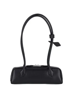 Alaïa Small "le Teckel" Shoulder Bag - Black