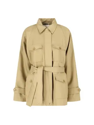 THE FRANKIE SHOP Keia Lyocell Blend Jacket