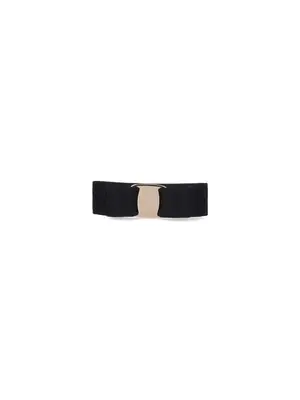 FERRAGAMO Vara Bow Clip - Black
