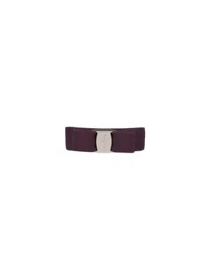 FERRAGAMO Vara Bow Clip - Brown