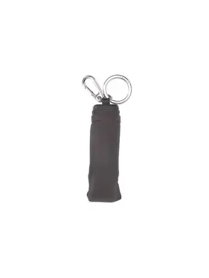 LEMAIRE Padded Keychain Brown
