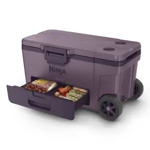 NINJA Frostvault 65qt Cooler With Wheels - Plum