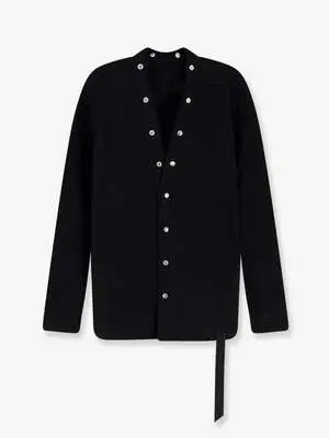 Rick Owens Larry Cotton Shirt - Black
