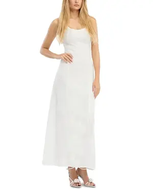 ROTATE BY BIRGER CHRISTENSEN Mesh Maxi Dress
