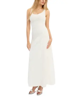 ROTATE BY BIRGER CHRISTENSEN Mesh Maxi Dress