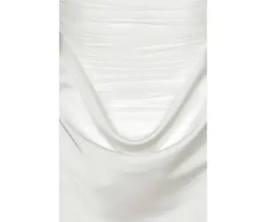 ROTATE BY BIRGER CHRISTENSEN Ruched Mini Dress - Egret