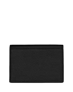 Saint Laurent Paris Business Card Holder With Flap