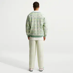 Nike Tartan Loose Golf Cardigan