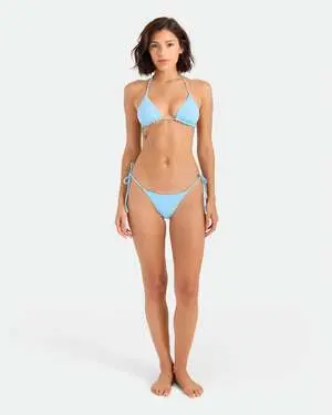 Volcom Simply Seamless Triangle Top - Cloud Blue