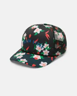 Volcom Trucker Hat - Black/pink