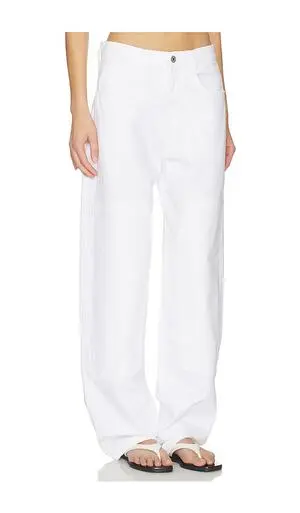 AGOLDE Laria Pieced Jean - Marshmallow