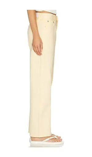 PISTOLA Lexi Mid Rise Bowed Straight Jeans