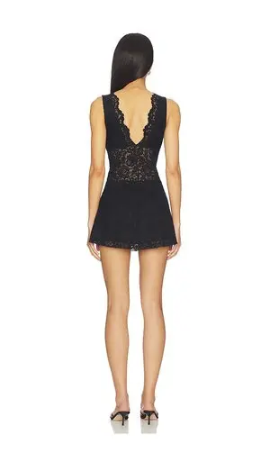 Frankies Bikinis Moon Lace Mini Dress