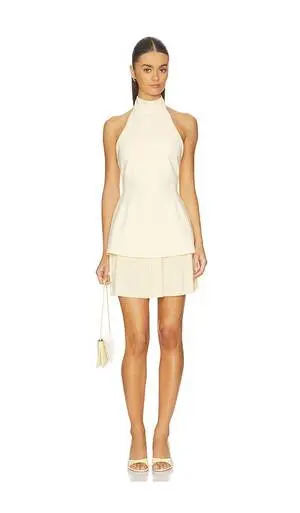 NOOKIE Darling Mini Dress - Lemon