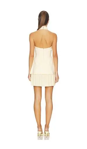 NOOKIE Darling Mini Dress - Lemon