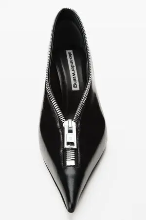 Alexander Wang Akila 105mm Zip Up Pumps