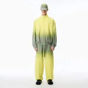 Alexander Wang Reflective Track Jacket - Silver/yellow