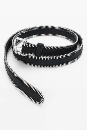 Alexander Wang Thin Zipper Belt