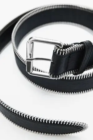 Alexander Wang Thin Zipper Belt