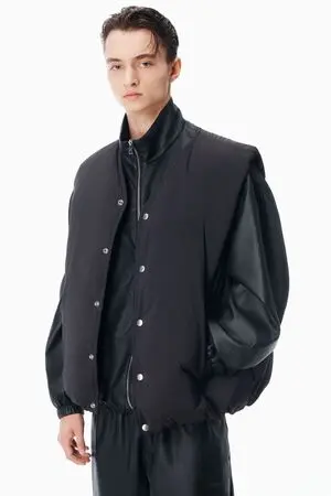 Alexander Wang Moto Puffer Vest