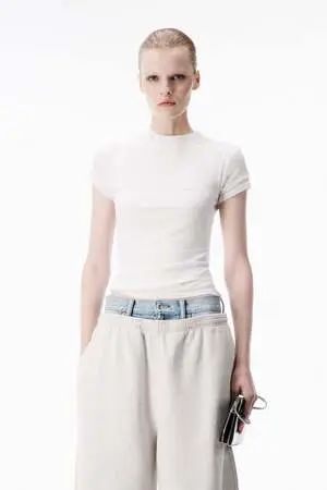 Alexander Wang Layered Short Sleeve Tee
