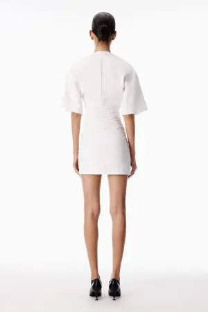 Alexander Wang Zipper Tee Dress - White