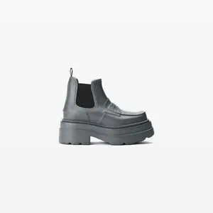Alexander Wang Carter Platform Rain Boots - Grey