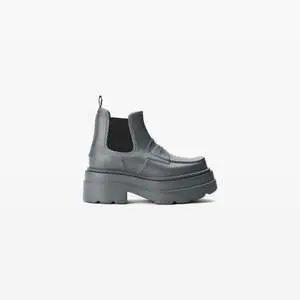 Alexander Wang Carter Platform Rain Boots - Grey