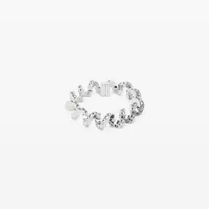 Alexander Wang Crystal Inlay Cord Bracelet