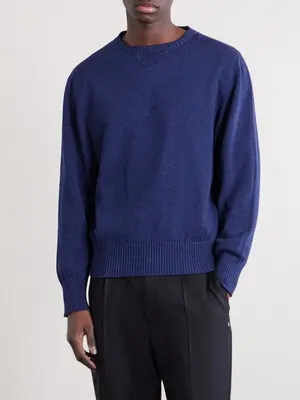 STOFFA Knitted Cotton Sweater