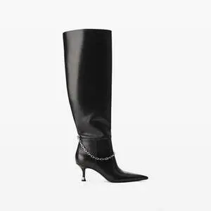 Alexander Wang Akila Slouch Leather Boots