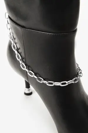 Alexander Wang Akila Slouch Leather Boots