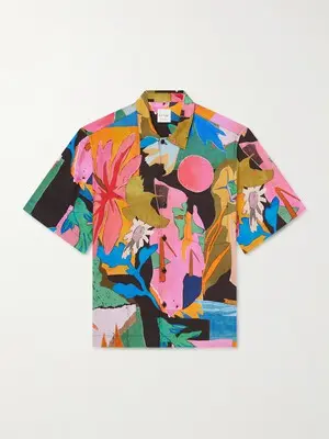 Paul Smith Printed Voile Shirt - Multi