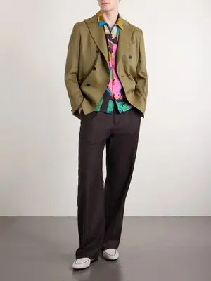 Paul Smith Printed Voile Shirt - Multi
