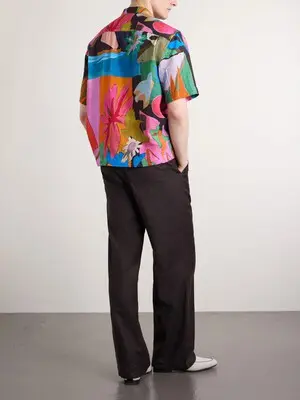 Paul Smith Printed Voile Shirt - Multi