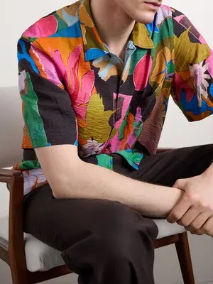 Paul Smith Printed Voile Shirt - Multi