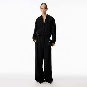 Alexander Wang Mid-rise Track Pant - Black
