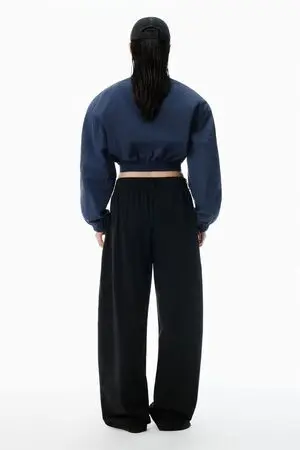 Alexander Wang Cotton-jersey Sweatpants - Black