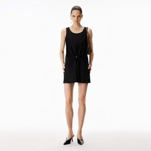Alexander Wang Ruched Waist Mini Tank Dress